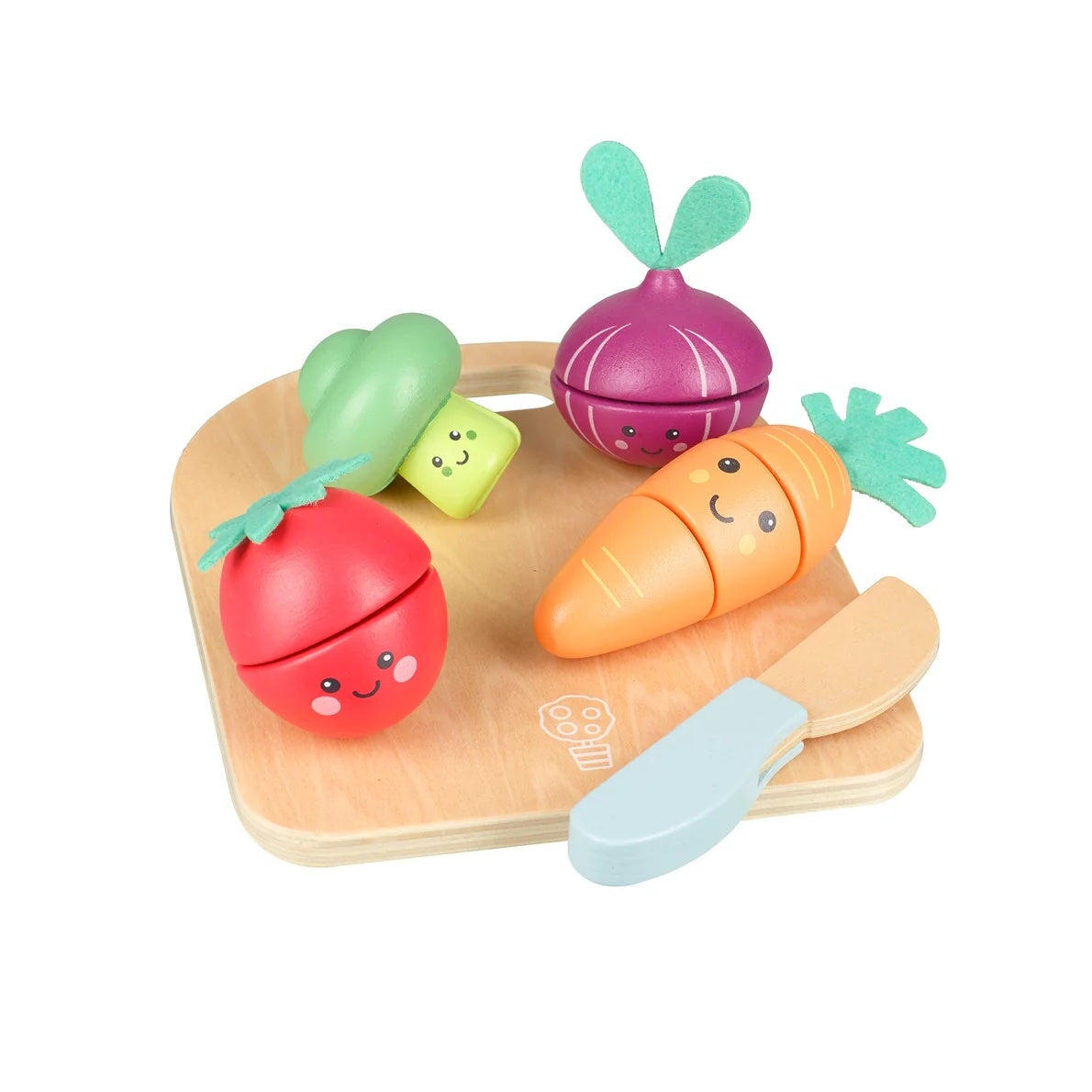 Jouet - Planche Découpe Joyeux Légumes - OrangeTreeToys | Mlle et Coco ...