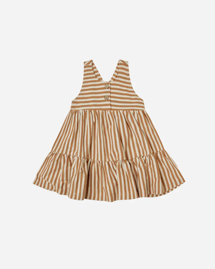 Robe - Rayé beige et caramel - Rylee + Cru | Mlle et Coco – Mlle et ...