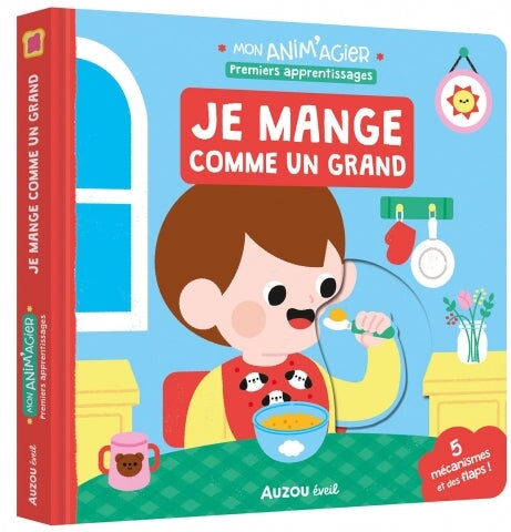 Livre - Mon anim'agier : Je mange comme un grand | Mlle et Coco – Mlle ...