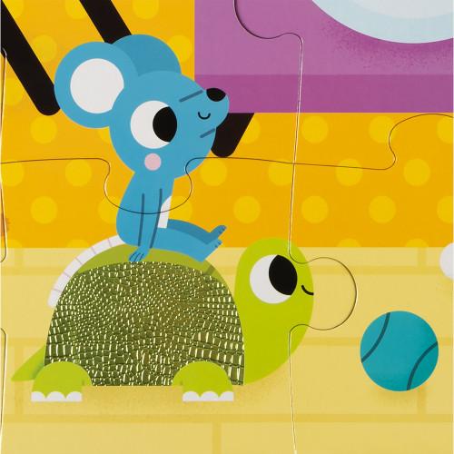 Casse-tête tactile - Les animaux domestiques 20 morceaux - Janod | Mlle ...